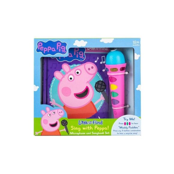 Unbranded | Toys | Peppa Pig Sing With Peppa Microphone And Look And ...